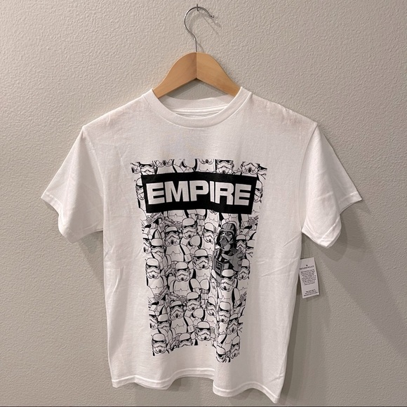 Star Wars | Shirts & Tops | Star Wars Mad Engine Kids White Graphic ...